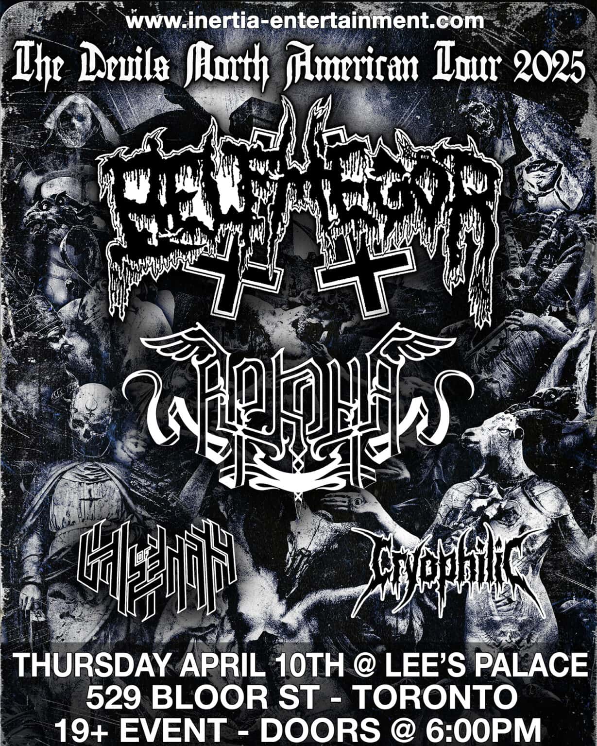 Toronto Metal Concerts - Inertia Entertainment